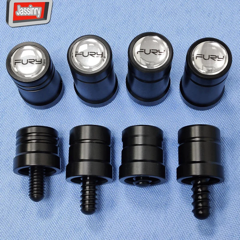 Jassinry black ABS Pool cue joint protectors for Fury cues in Uni-lock ...