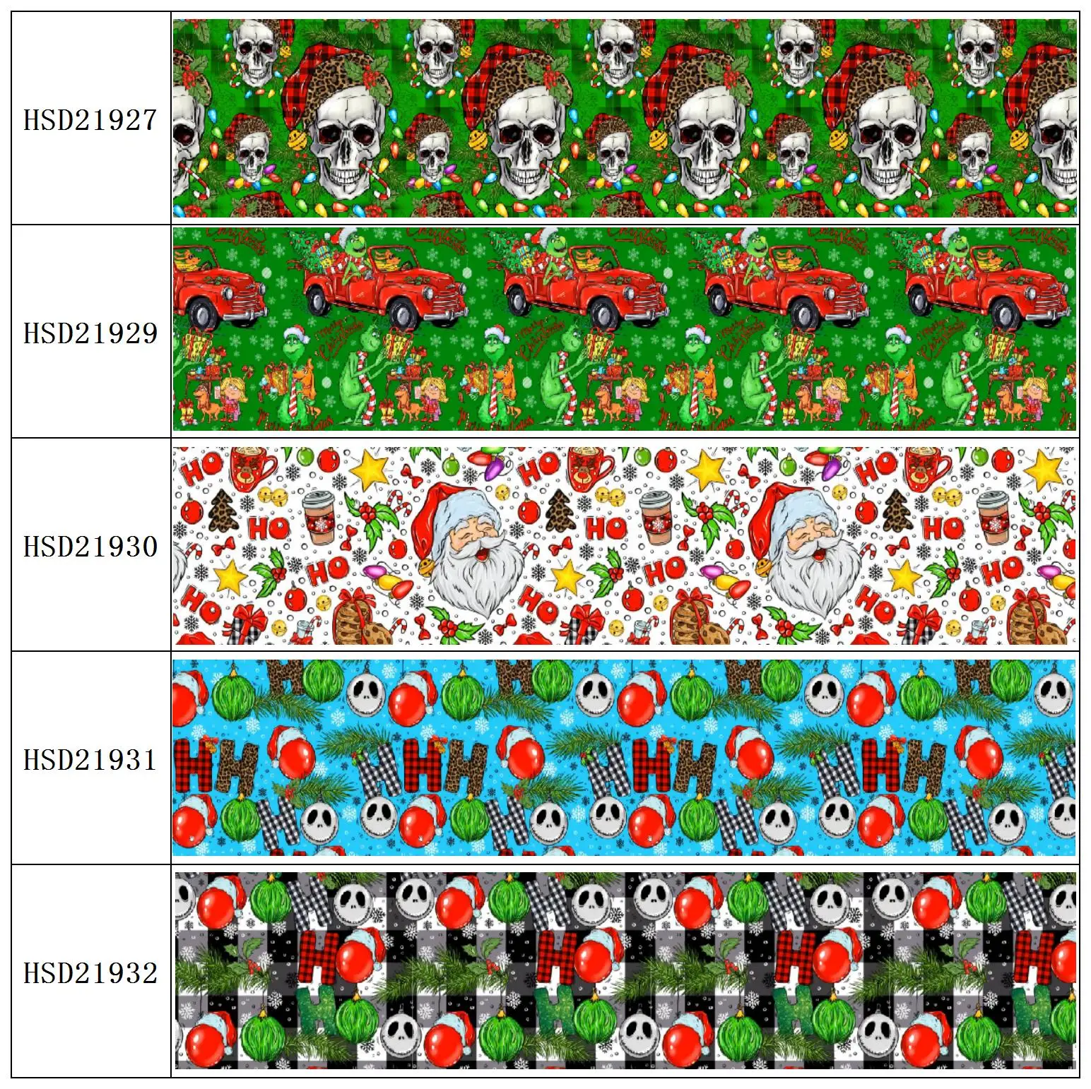 HSDRibbon free shipping 3" 75mm heat transfer printed hsd design series ...