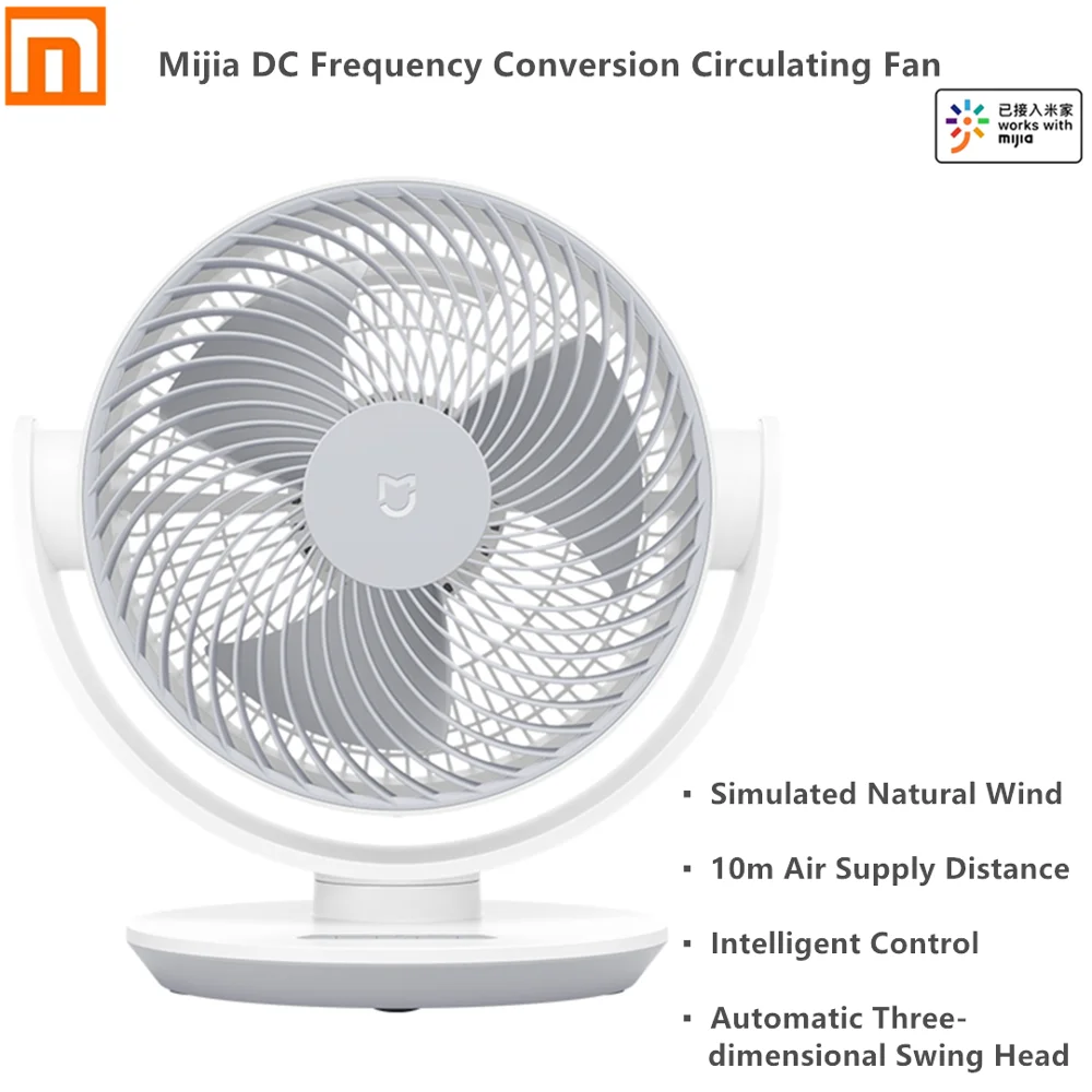 Xiaomi Mijia DC Frequency Conversion Circulating Fan Large Air Volume 3 ...