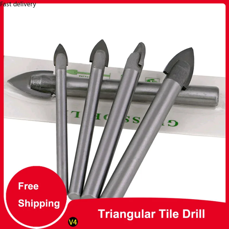 Broca triangular triangular triangular telha de liga de vidro cerâmica ...