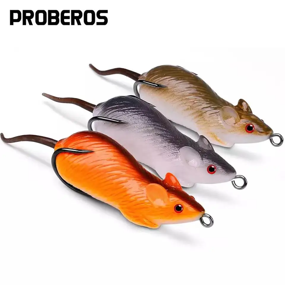 1pc-Mouse-Floating-Soft-Fishing-Lure-6cm-11-5g-Silicone-Swimbait-Isca ...