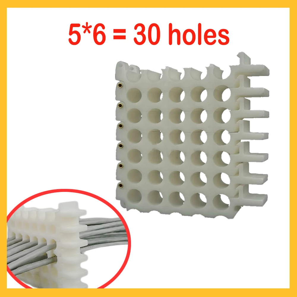 Cable-Manager-Wire-Storage-30-Holes-Cable-Comb-Tool-Network-Cable ...