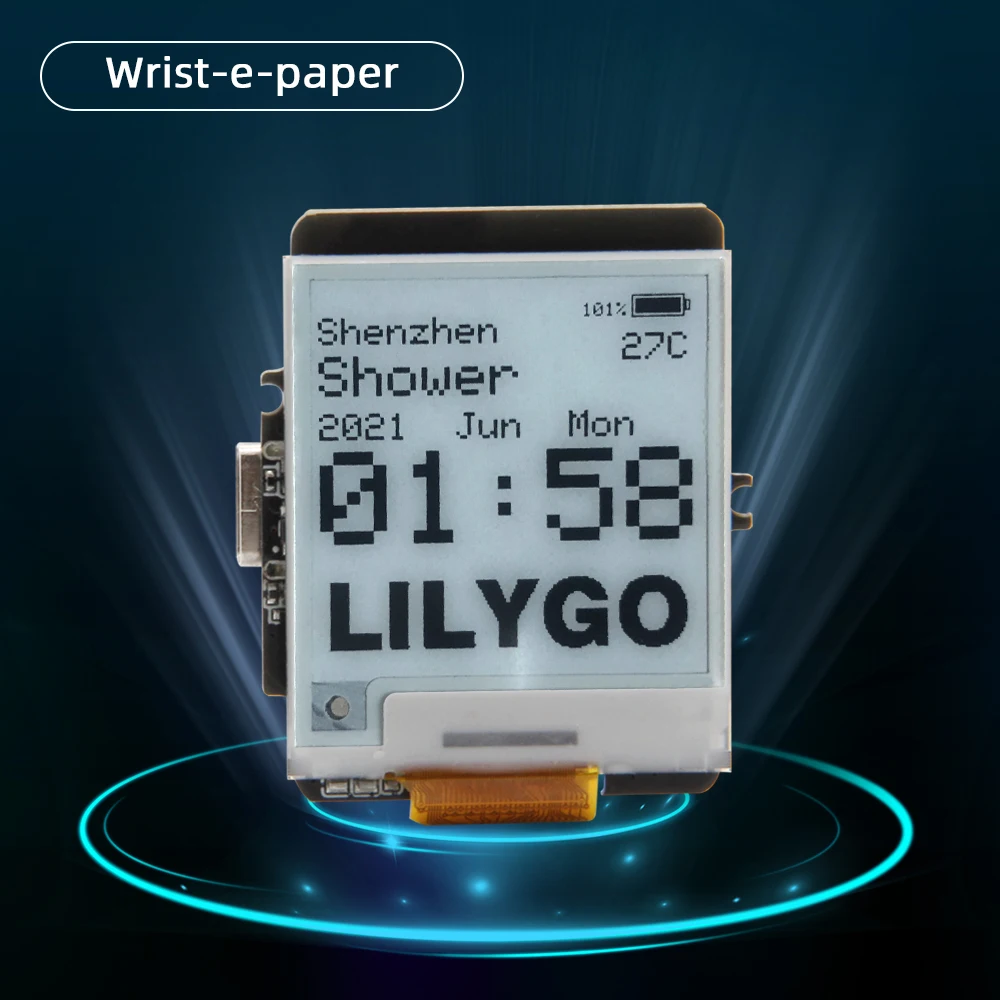 LILYGO-TTGO-1-54-Zoll-Handgelenk-E-papier-ESP32-4MB-FLASH-WIFI ...