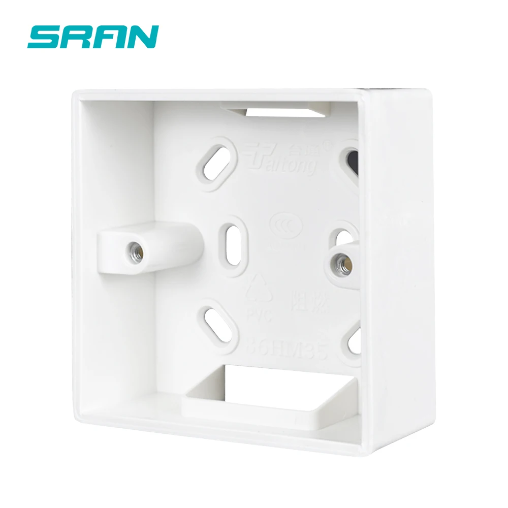 Sran External Mounting Box 86mm*86mm*35mm For 86mm*86mm Standard ...