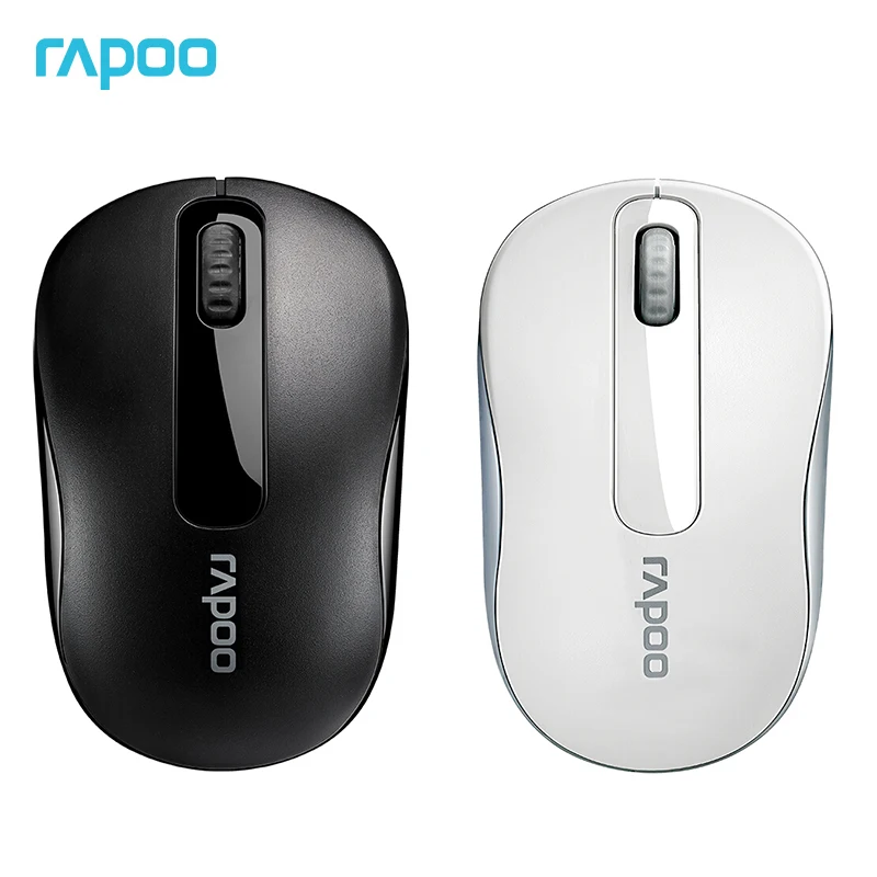 Rapoo 2.4G Wireless Mini Mouse Small Left and Right Hands Computer PC ...