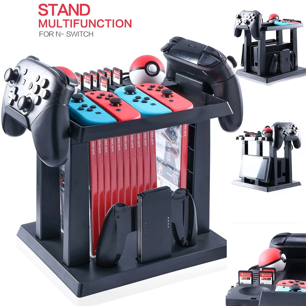 Nintend-Switch-Console-Organizer-Accessories-Case-Storage-Stand ...