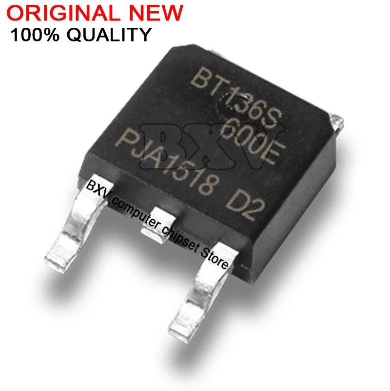 Triac SMD TO252, BT137S 600E, BT137S 600, BT136S 600E, BT136S 600E ...