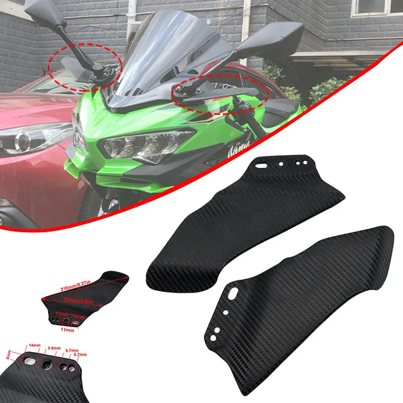 2022-new-Motorcycle-Winglet-Aerodynamic-ABS-Wing-Kit-Spoiler-For ...