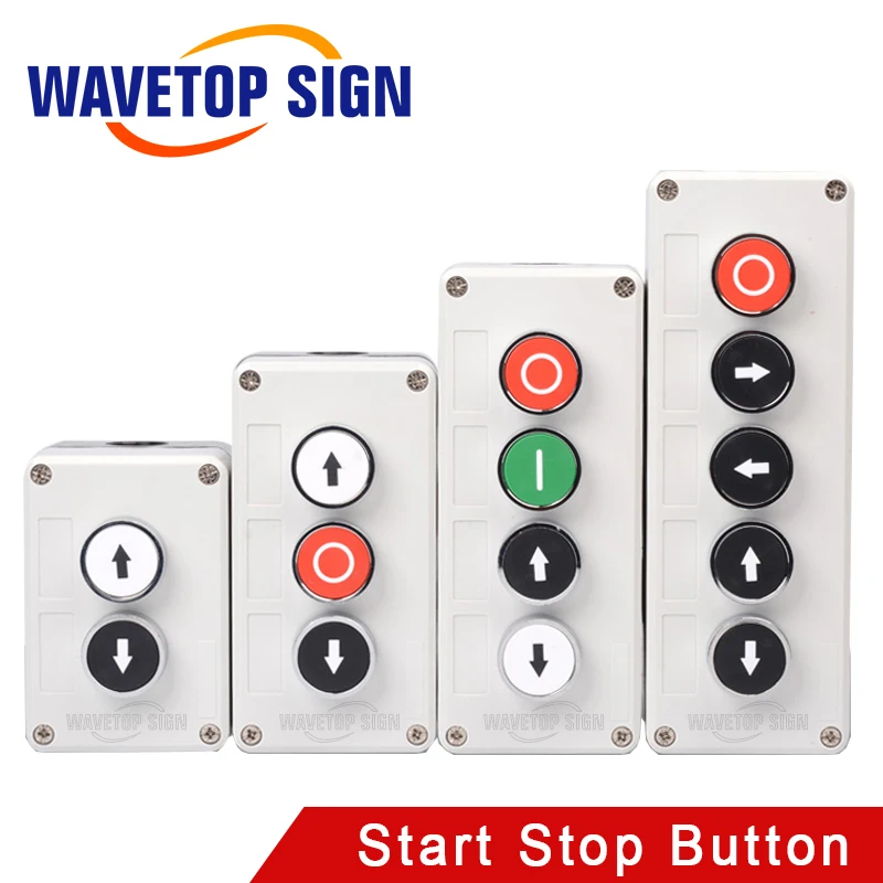 Start-Stop-Button-Switch-Control-Box-Industrial-Identification-Symbol ...