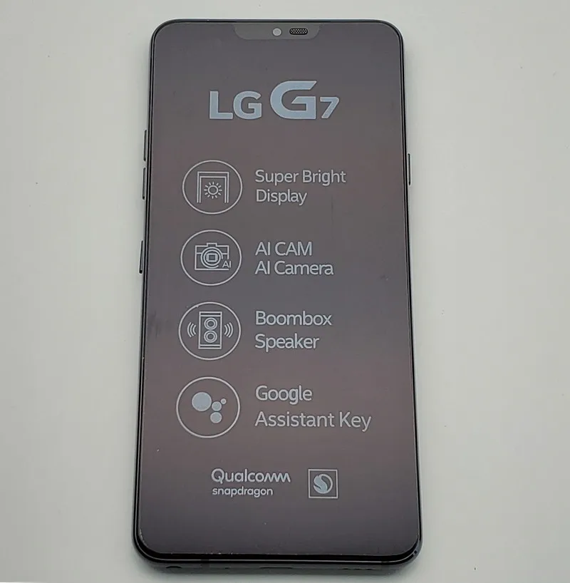 Original LG G7 ThinQ G710VM Cellphone 6.1" 4GB RAM 64GB ROM Octa Core ...