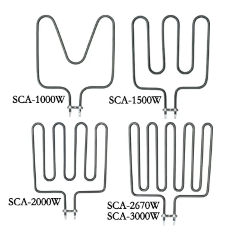 Electric tubular heating element air heating element heater tube