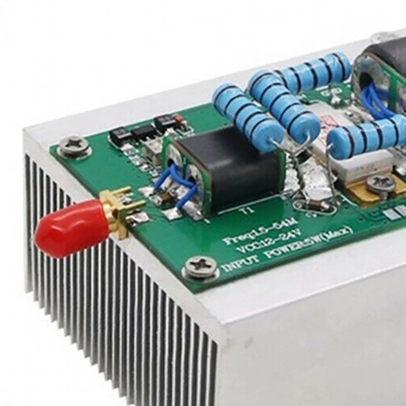 100W Shortwave Amplifier RF Power Amplifier HF Linear Amp 2-54MHz f ...