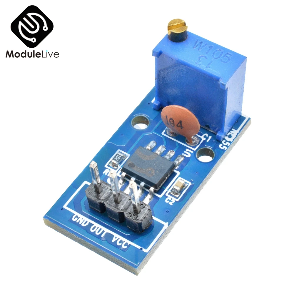 1pcs Ne555 Adjustable Resistnce Frequency Pulse Generator Module For ...