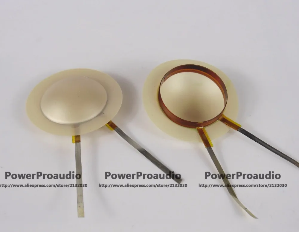 2PCS 25.5mm/25.4mm Replacement Diaphragm Polyester Dome Repair Kit 8Ohm ...