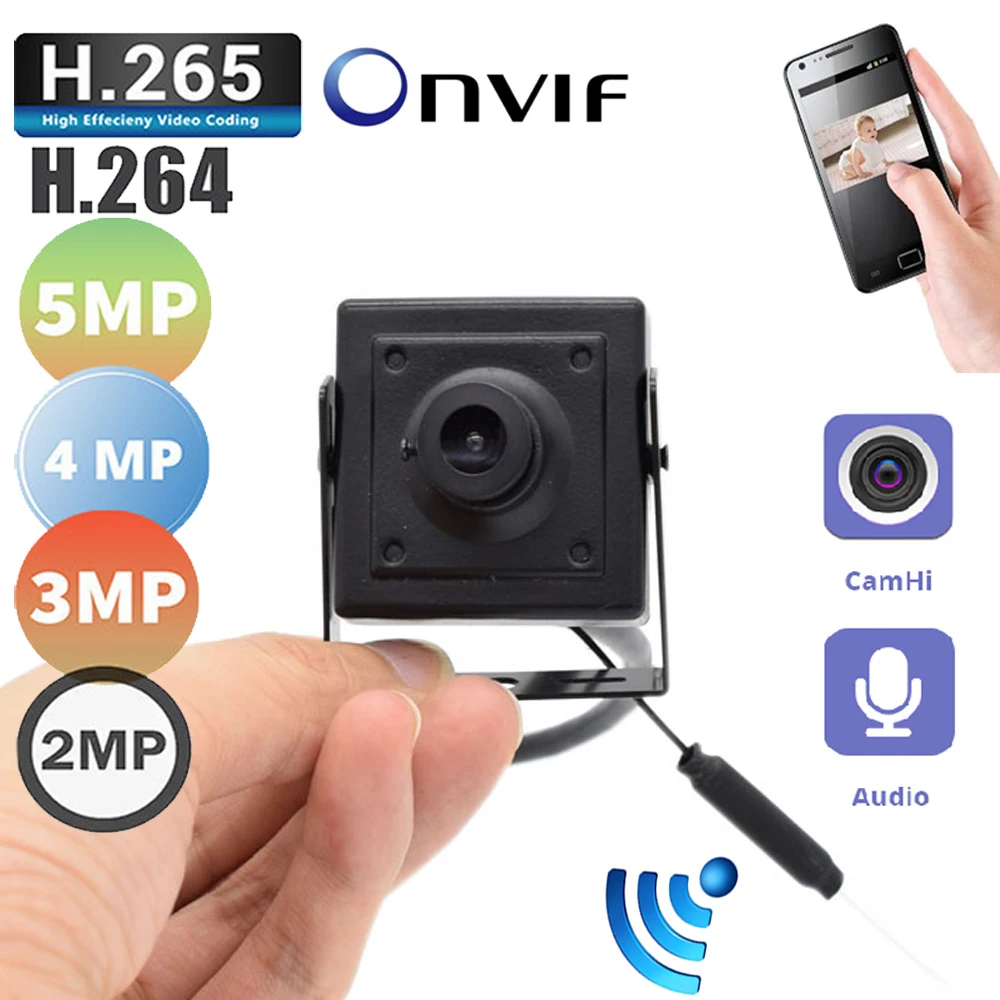 5mp Imx307 Imx335 1080p Mini Wifi Ip Camera P2p Onvif Tf Card Slot Wifi ...