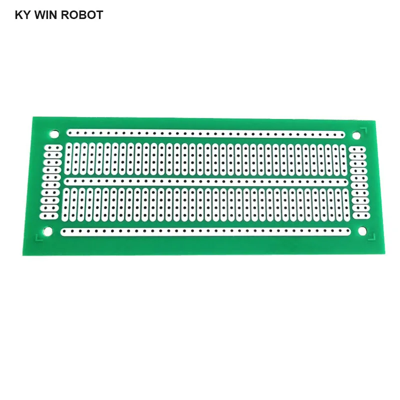 1Pcs Diy 4.7*11.6Cm Groen Enkele Side Prototype Paper Pcb Universal ...