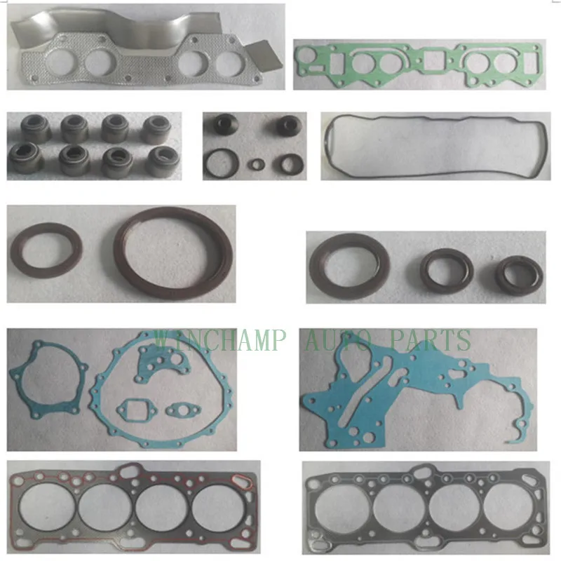 4g63 4g63t 8v Engine Complete Full Gasket Set Kit For Hyundai Sonata ...