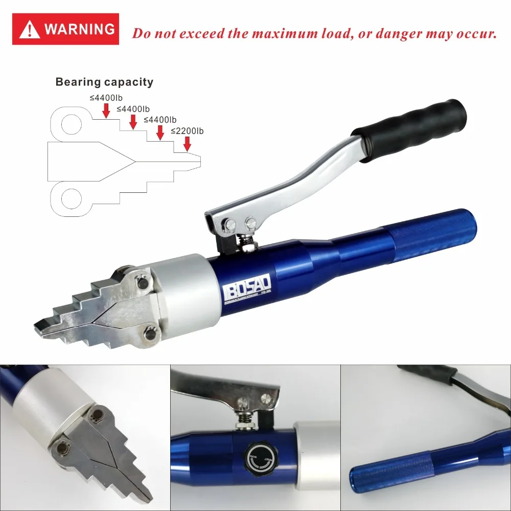 Industrial & Scientific Happybuy Hydraulic Flange Spreader 6T Manual ...