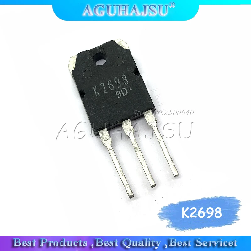 10PCS 2SK2698 K2698 TO 3P 15A500V MOS field effect transistor new ...