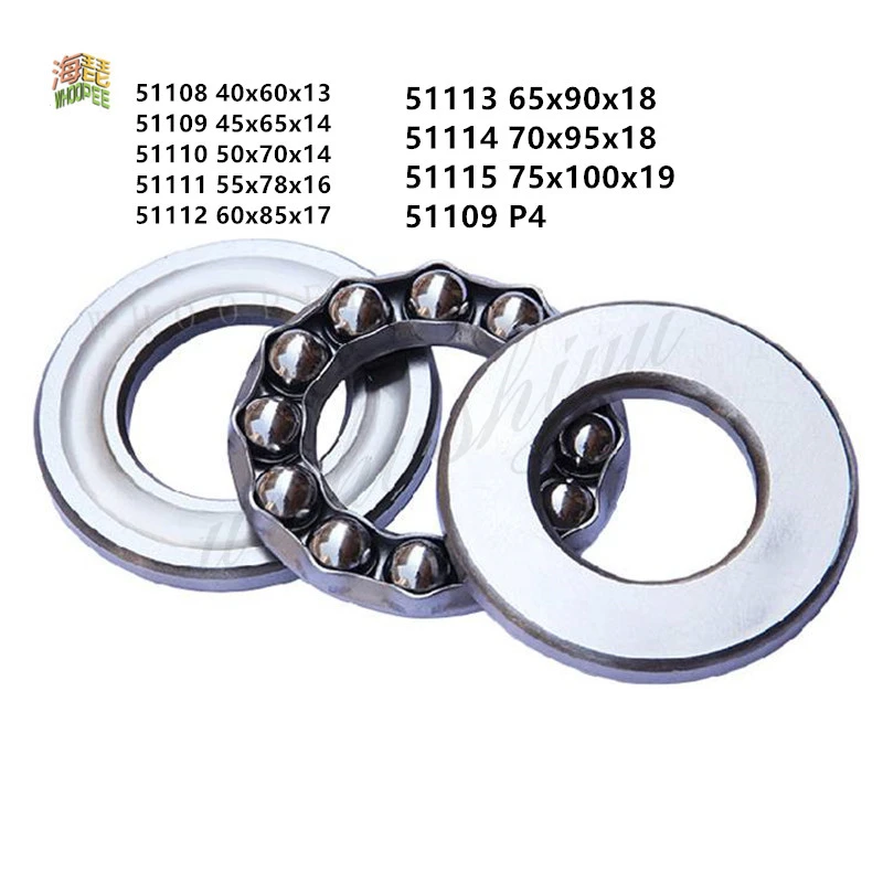 4pcs-high-quality-plane-thrust-bearing-51108-51109-51110-51111-51112 ...