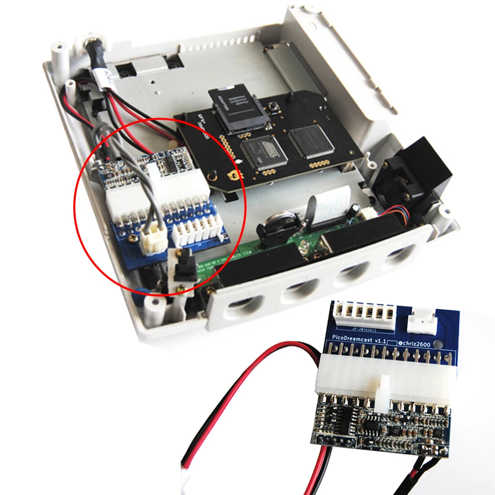 Sega Dreamcast Power Supply | Dreamcast Pico Psu | Power Adapter ...