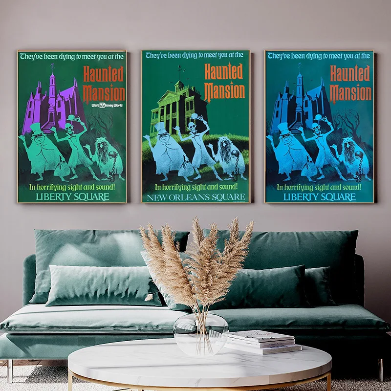 Haunted Mansion Liberty Square Poster
