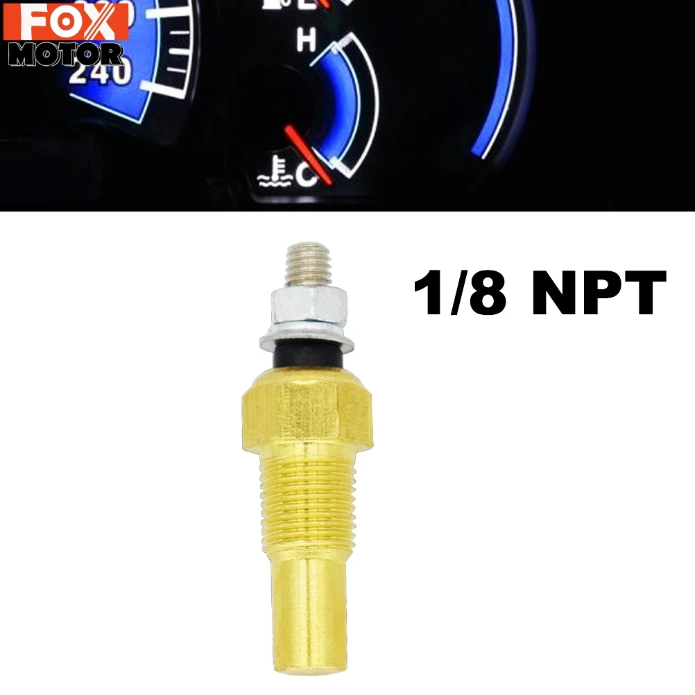 범용 자동차 트럭 물 오일 온도 센서 온도 1/8 NPT 디지털 교체 장치 미터, 수온 게이지용|Temperature ...