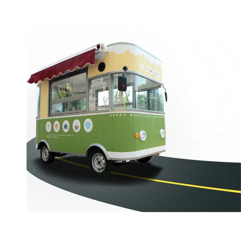 Multifunction-Commercial-Street-Style-Kiosk-Food-Van-Snack-Truck-Food ...