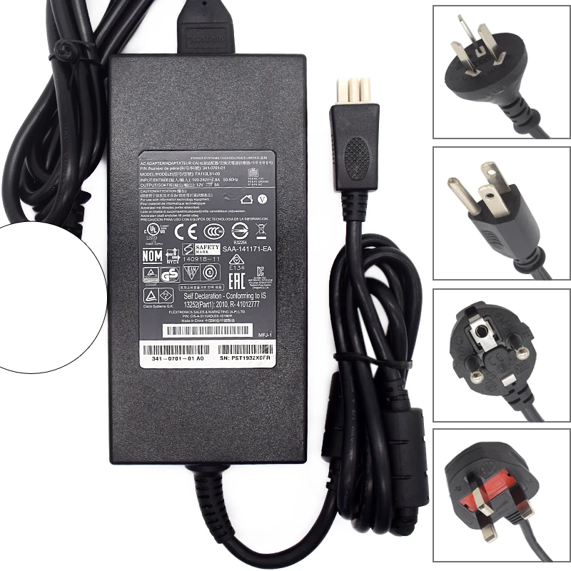 Power-Supply-Charger-AC-Adapter-For-Cisco-4320-ISR4321-341-0701-03-PWR ...