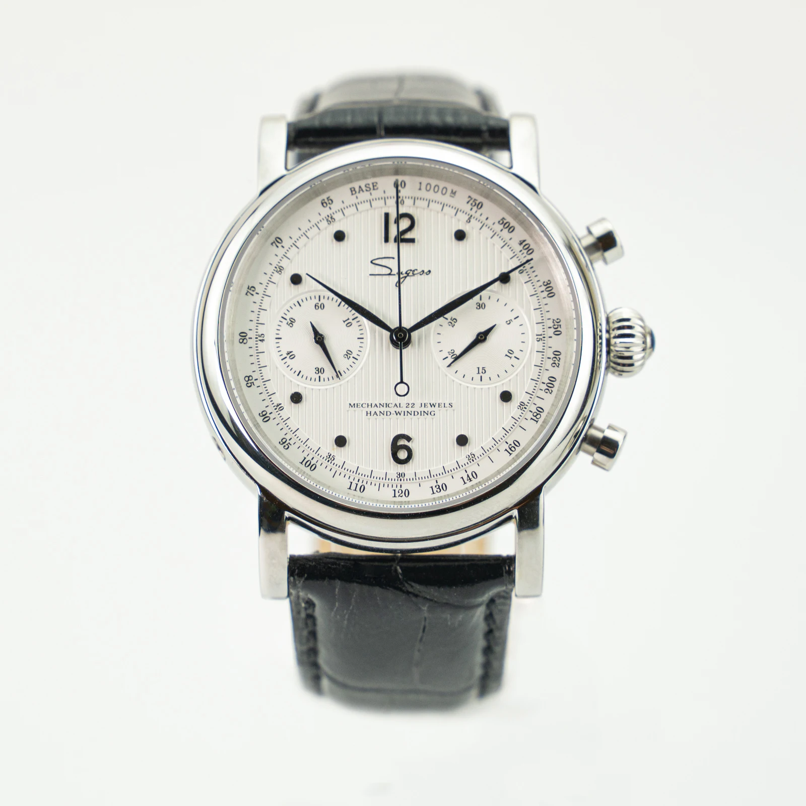 Fashion Men Chronograph Mechanical Watch Sapphire ST1901 Seagull 1963 ...