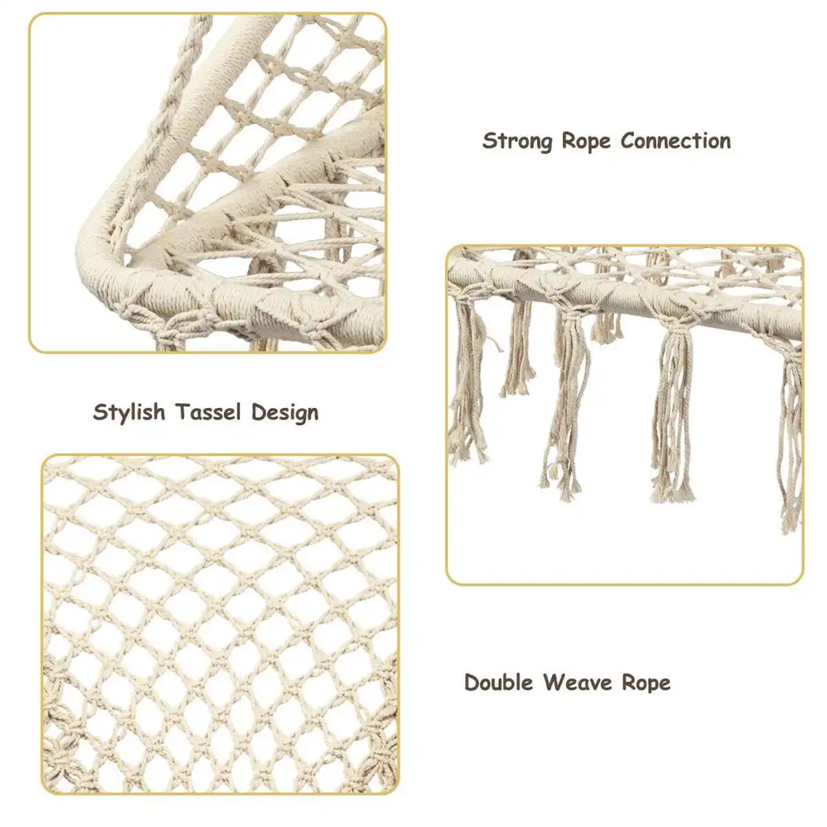Macrame Lounge Chair | Macrame-design.com