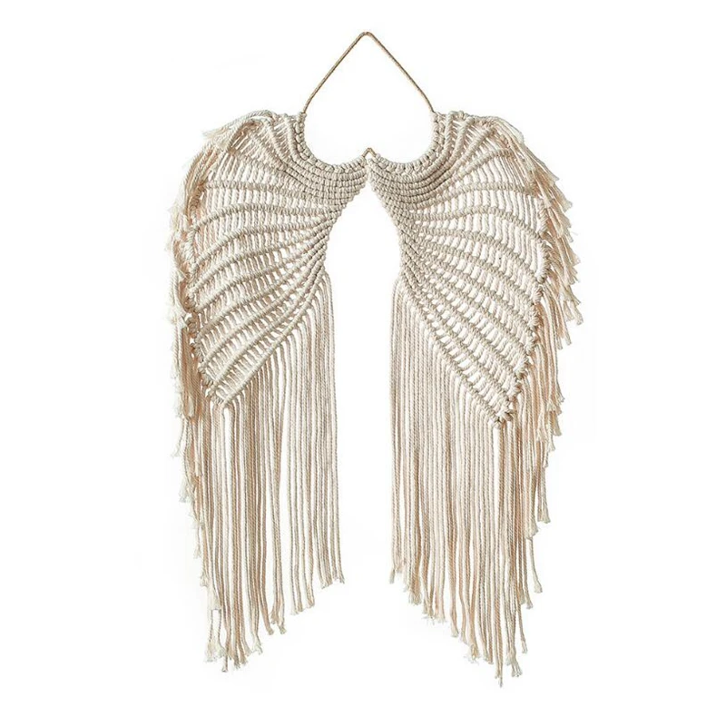 Angel Wings Macrame Wall Hanging | Macrame-design.com