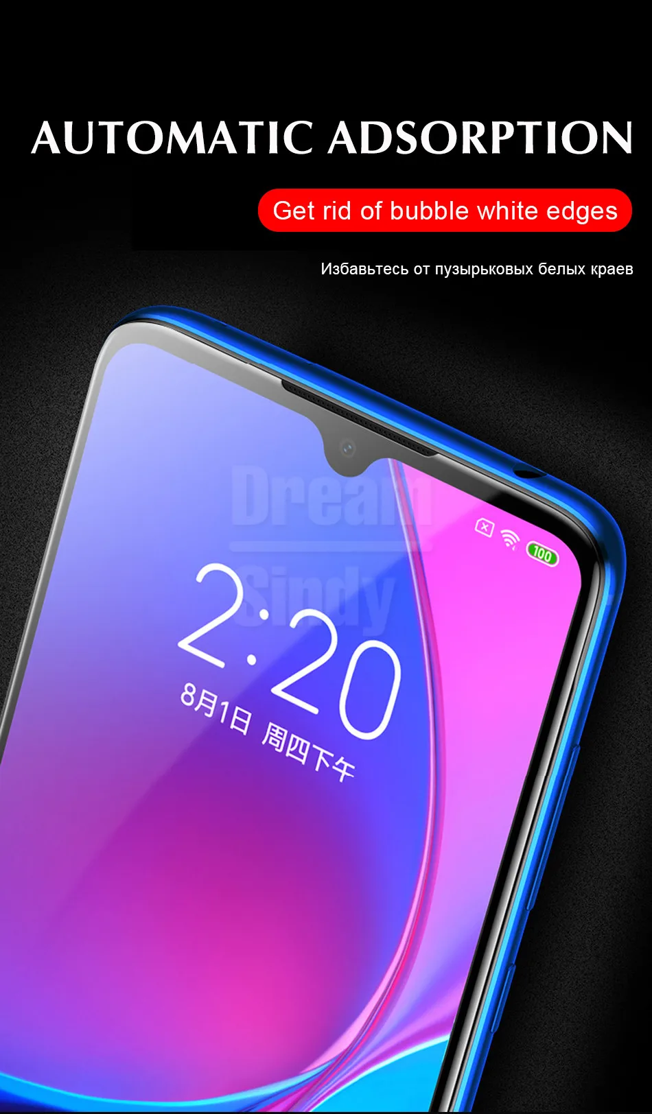 Передняя крышка задняя пленка 100D Гидрогелевая пленка для Xiaomi 9T Pro A3 Lite Защита экрана ...
