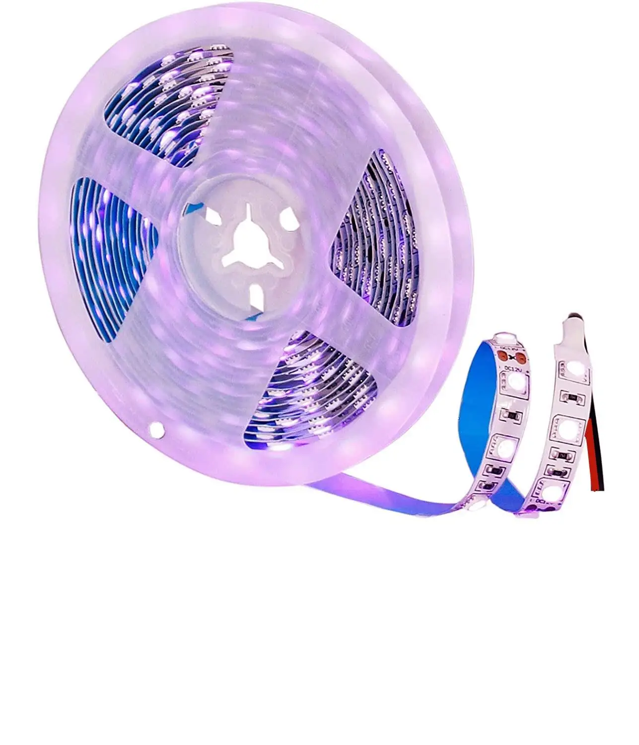 Ultraviolet 365nm 380nm 395nm UV Black Light LED Strip Light SMD5050 ...