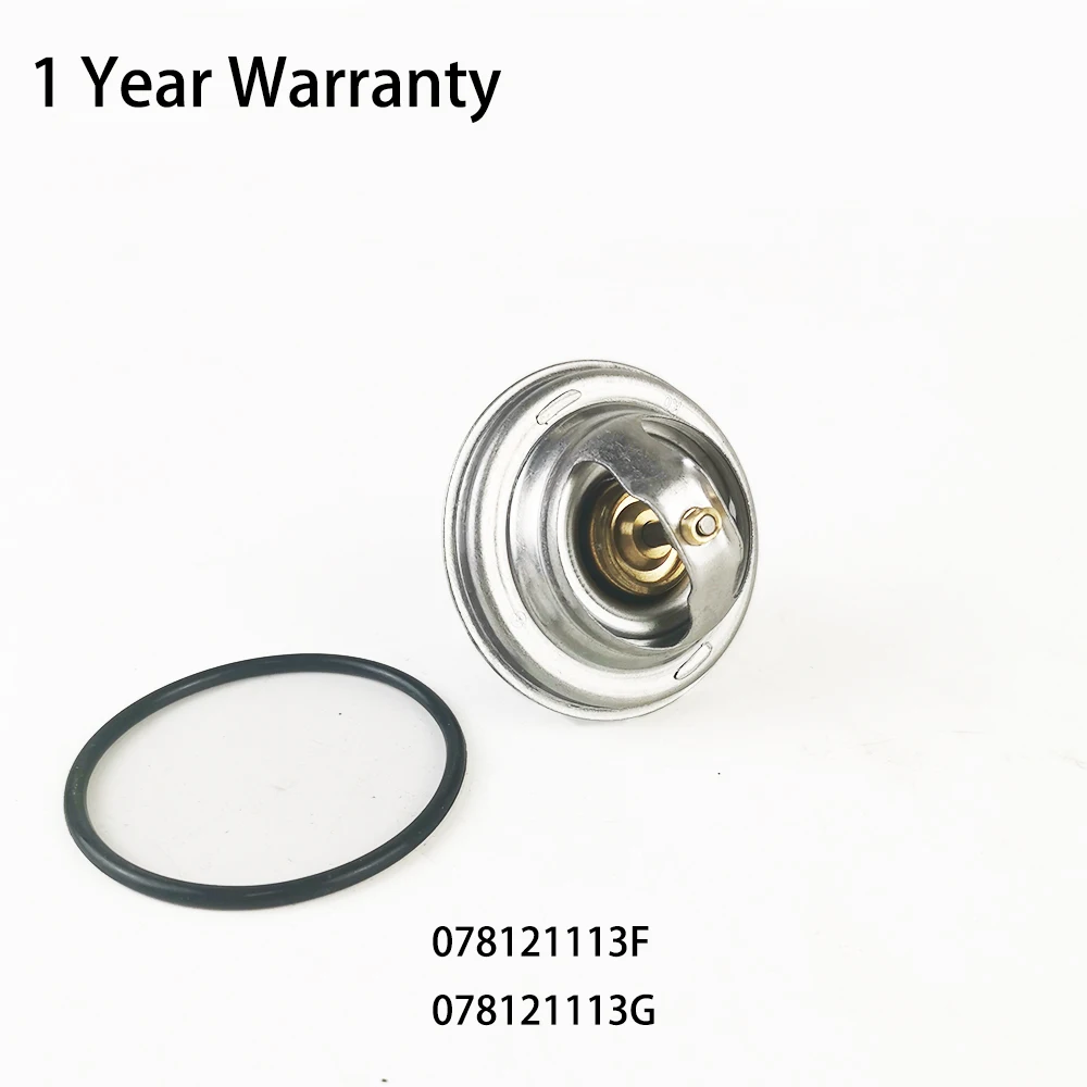 Engine Coolant Thermostat For VW Passat Golf Jetta Audi A4 A6 A8 100 2. ...