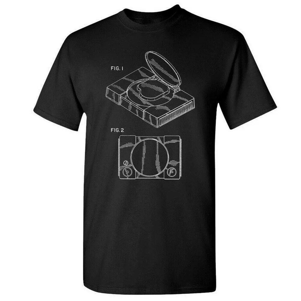 Playstation PS1 Patent Shirt PlayStation Classic Retro Gamer Gift ...