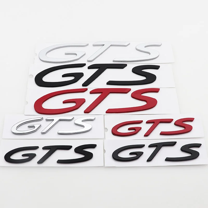 1pcs-ABS-newest-GTS-Car-logo-trademark-sticker-Rear-Bumper-tail-door ...