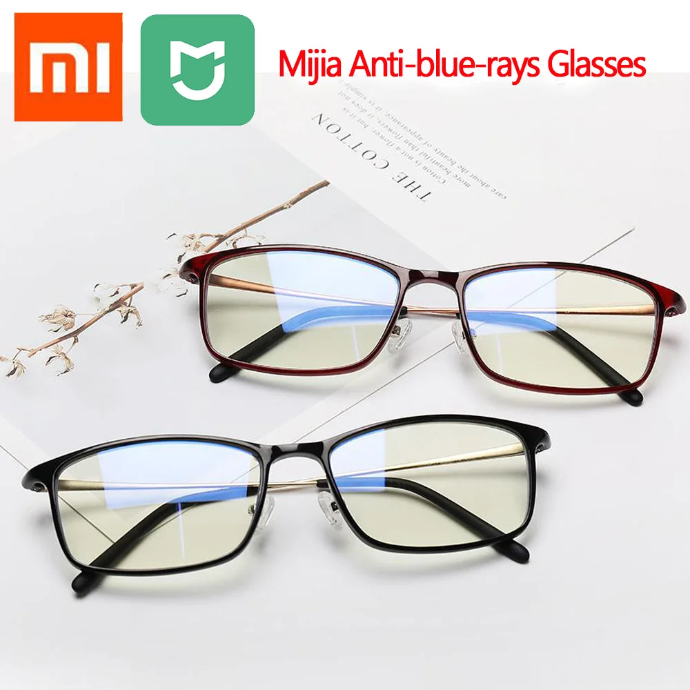 Original Xiaomi Mijia Computer Glasses Anti blue rays 40% Blue Light ...
