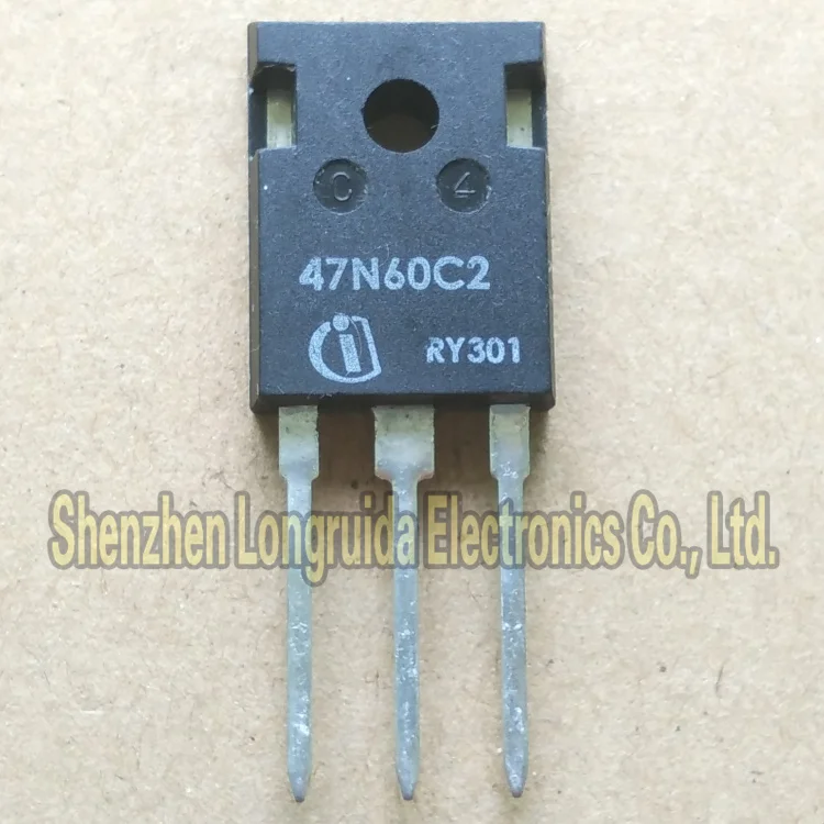 10pcs 47n60c2 Spw47n60c2 To-247 Mosfet Transistor 47a 600v - Battery ...