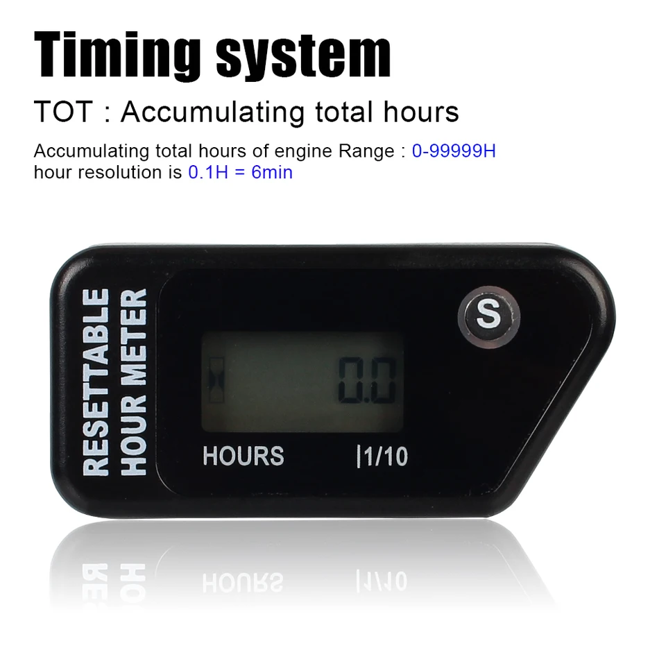 Vibration Meter Wireless Engine Hour Meter - Vibration Sensing ...