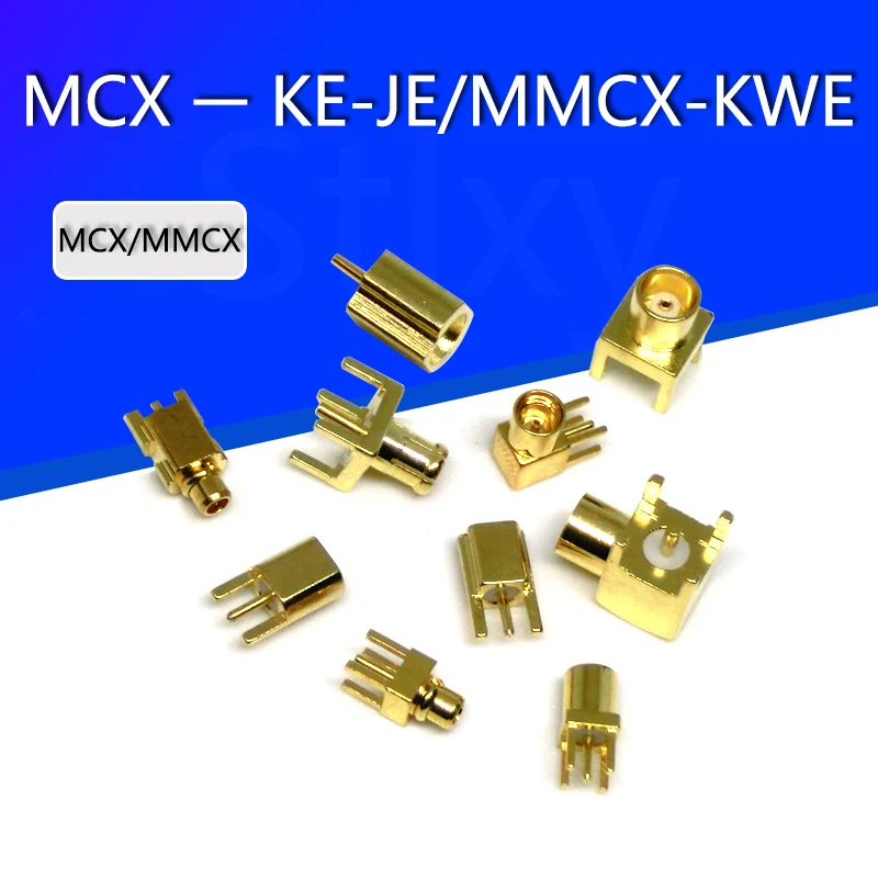 Connector Adapter - /mmcx-je Female Jack Rf Coaxial Connector Adapter Pcb Mount - Aliexpress