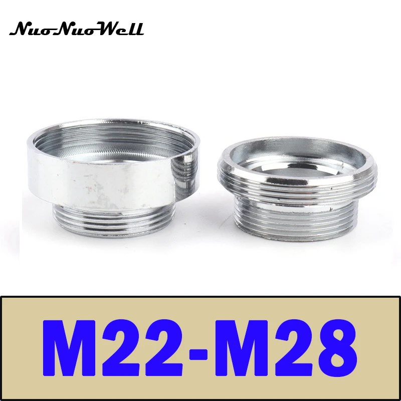 Brass M22 to M28 Thread Connector Faucet Joint Kitchen Water Tap ...