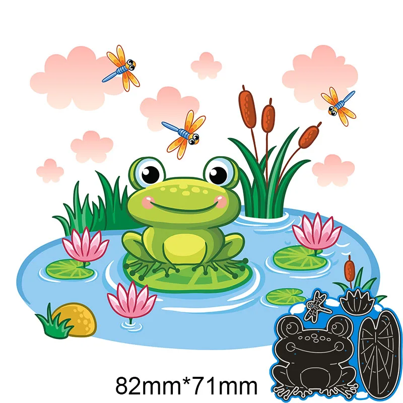 Paper Greeting Cards Printable Card Wildlife Note Card Frog Note Card ...