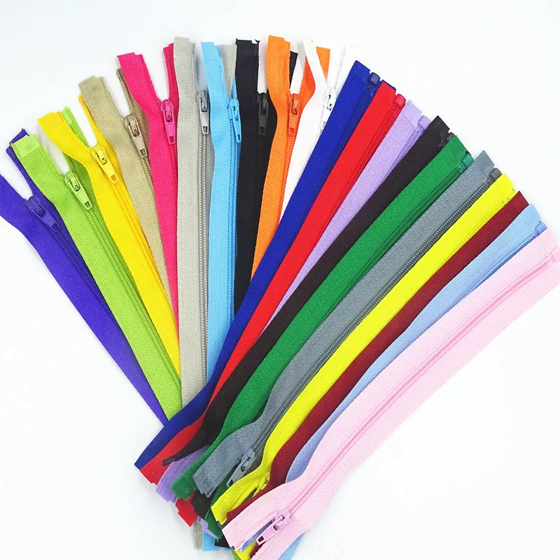 25cm (10 Inch) 3# Opening Nylon Zippers Tail Resin Suitable For ...