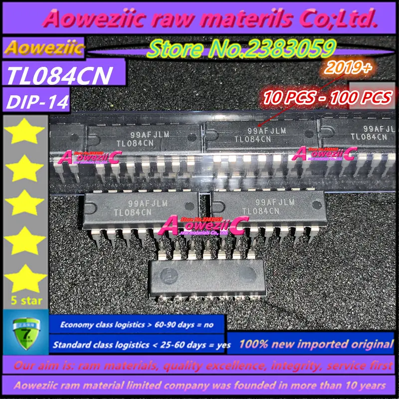 Aoweziic AMPLIFICADOR DE cuatro funciones, + 100 2021, nuevo, original, importado, TL064CN ...