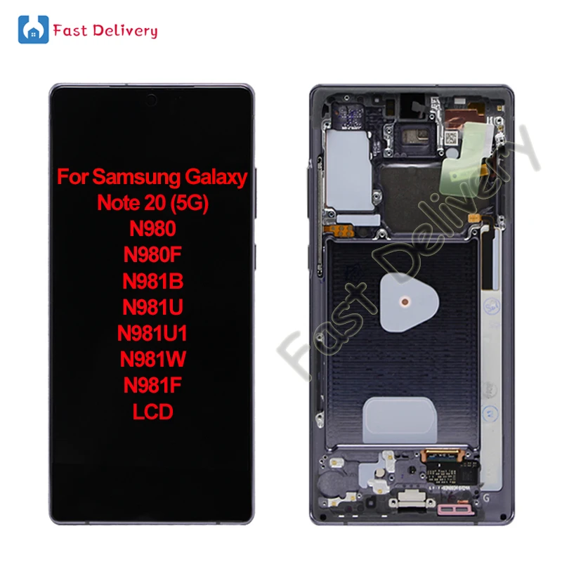 Amoled-For-Samsung-Galaxy-Note-20-5G-N981-N981F-N981B-N981U-N981U1 ...