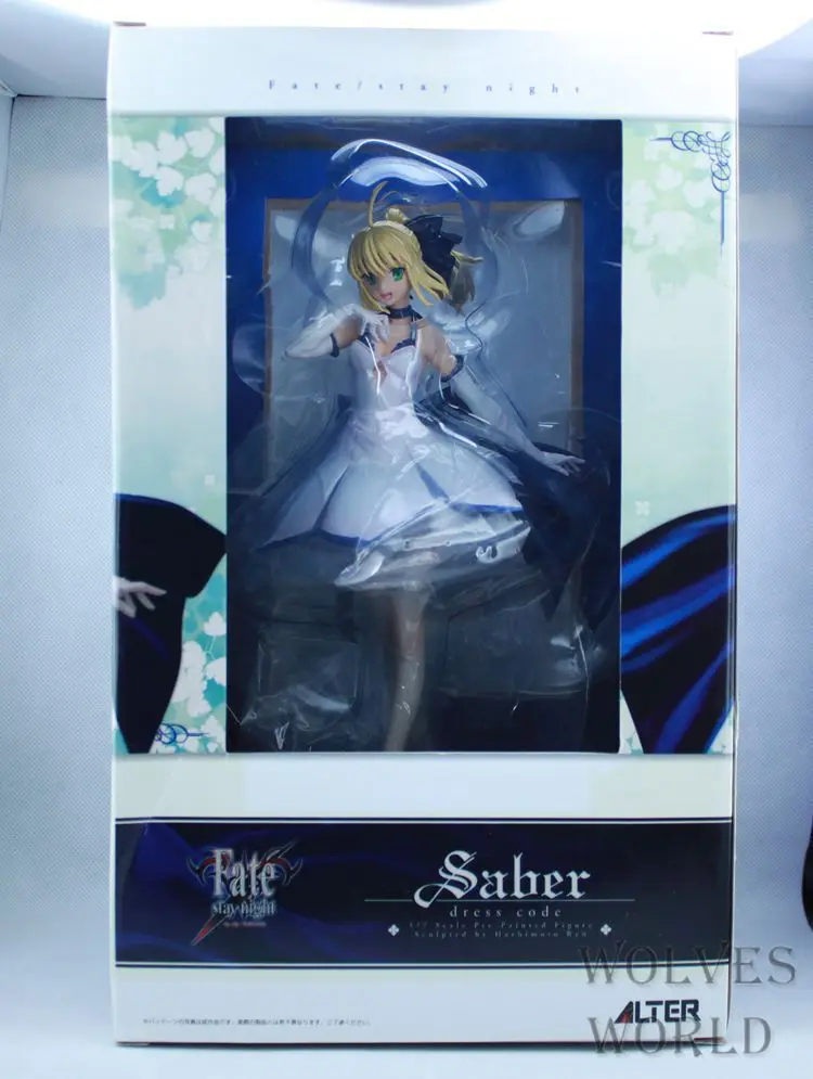 Fate/Stay Night SABER Ceiba White Formal Dress Ver Garage Kit - buy at ...