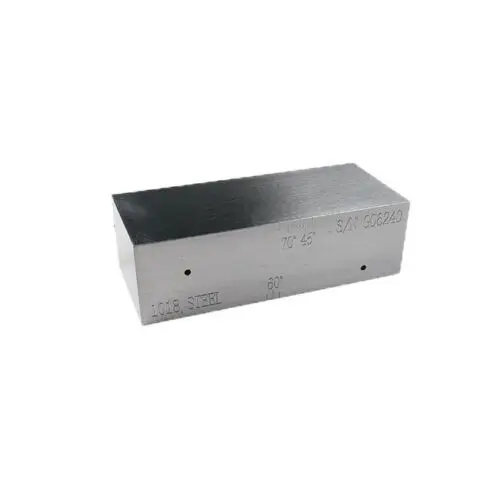 AWS-type-SC-Ultrasonic-Calibration-Block-1018-Steel-Test-Block-standard ...