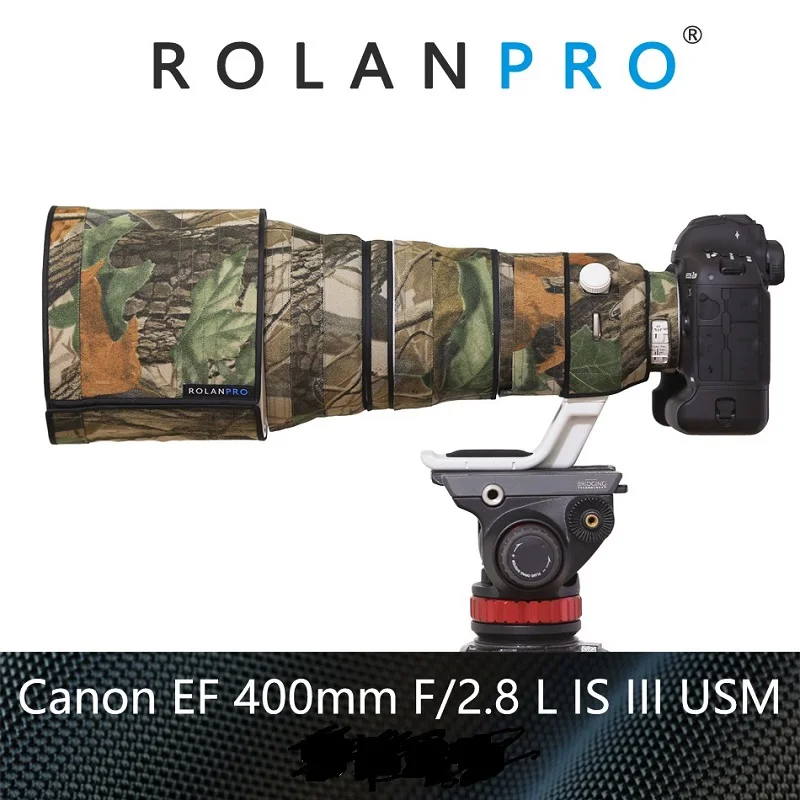 ROLANPRO Waterproof Lens Camouflage Coat Rain Cover for Canon EF 400mm ...
