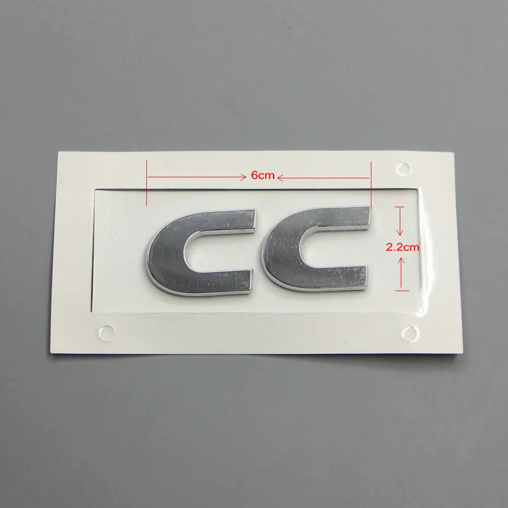 Apply to CC Trunk alphabet sticker CC alphabet Post character mark ABS ...